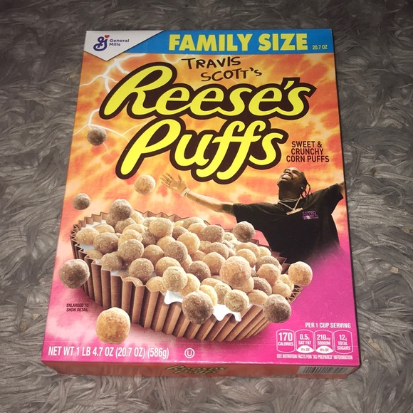Accessories | New Travis Scott Reeses Puffs Collectible Family | Poshmark